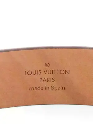 Louis Vuitton Canvas Belts For Men