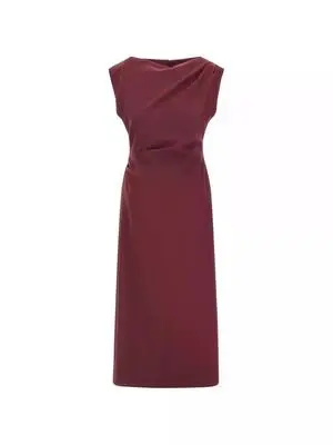 Herno Draped Midi Dress