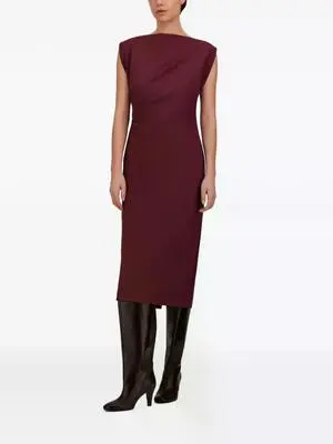 Herno Draped Midi Dress