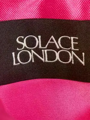 Solace London Puff-sleeves Maxi Dress