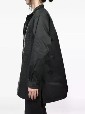 Yohji Yamamoto Logo-print Padded Coat