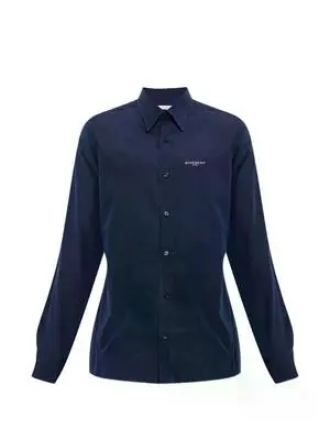 Givenchy Embroidered-logo Shirt