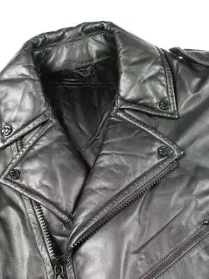 LOUIS VUITTON Leather Biker Jacket