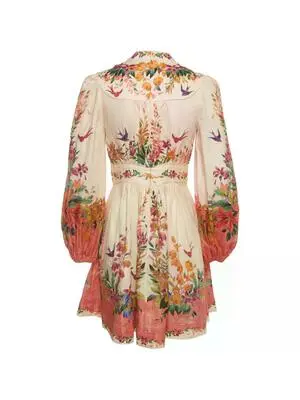 Zimmermann Tropicana Floral-print Mini Dress
