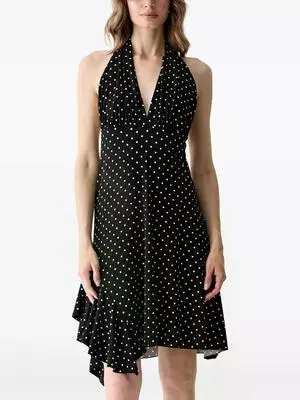 Guess Polka-dot Ruffled Dress