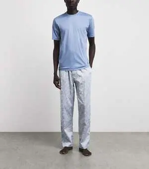 Zimmerli Cotton Printed Pyjama Trousers