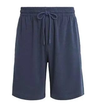 Zimmerli Soft Lounge Pyjama Shorts - Blue