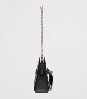 Alexander McQueen Mini Leather Locke Shoulder Bag
