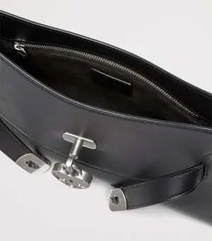 Alexander McQueen Mini Leather Locke Shoulder Bag