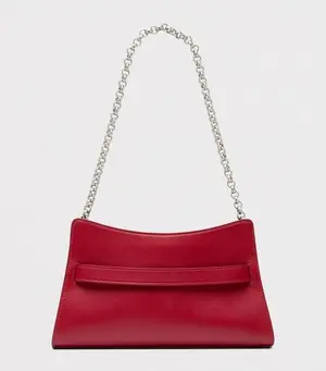 Alexander McQueen Mini Leather Locke Shoulder Bag - Pink