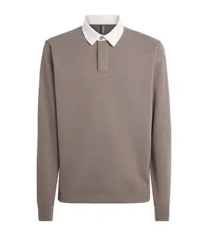 Vuori French Terry Cypress Rugby Shirt - Brown