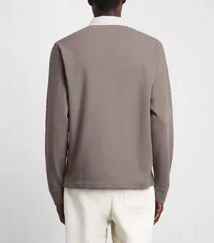 Vuori French Terry Cypress Rugby Shirt - Brown