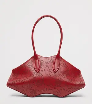 Alexander McQueen Leather Manta Top-handle Bag