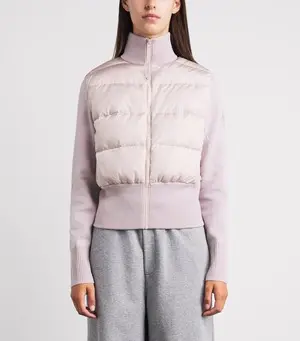 Canada Goose Wool Down-filled Hybridge Wide Jacket