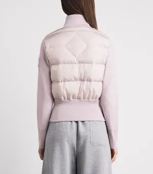 Canada Goose Wool Down-filled Hybridge Wide Jacket