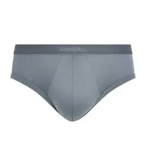 Zimmerli Sea Island Cotton Briefs - Grey