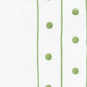 Loretta Caponi Cotton Stripes And Dots Super King Flat Sheet