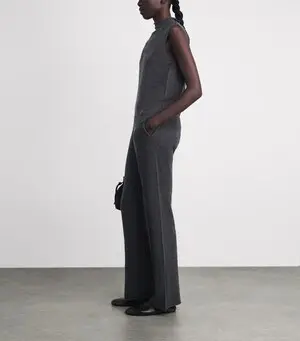 Max Mara Virgin Wool-cashmere Trousers