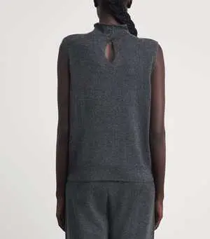 Max Mara Virgin Wool-cashmere Astrale Sweater - Grey
