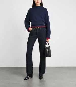Rag & Bone Cotton-wool Sweater - Navy