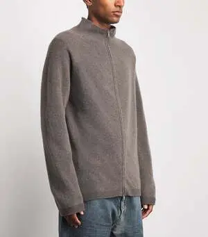 Our Legacy Wool Line Zip-up Cardigan