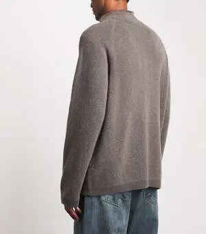 Our Legacy Wool Line Zip-up Cardigan