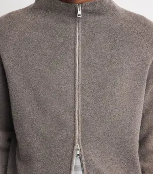 Our Legacy Wool Line Zip-up Cardigan - Brown