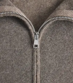 Our Legacy Wool Line Zip-up Cardigan - Brown