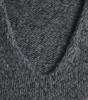 Our Legacy Wool Link V-neck Sweater
