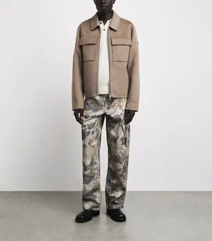 Moose Knuckles Wool-cashmere-silk Jacques Jacket