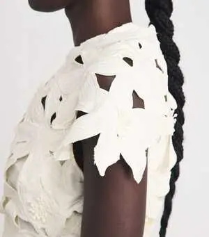 Simkhai Broderie Anglaise Neve Midi Dress