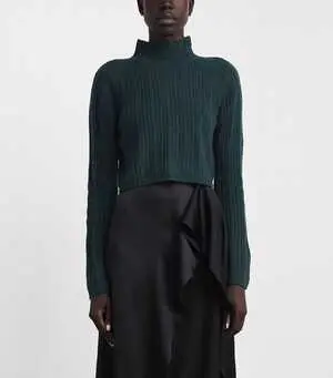 Maje Knit Mini Dress And Sweater