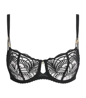 AUBADE Vibes Half-cup Bra - Black