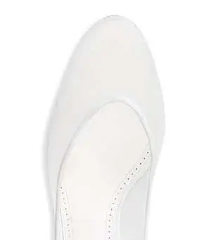 Alaïa Mesh Ankle-strap Pumps - White