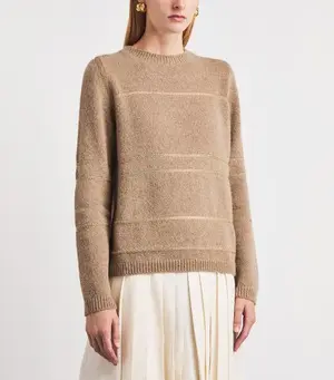 Fabiana Filippi Wool-blend Jacquard Sweater