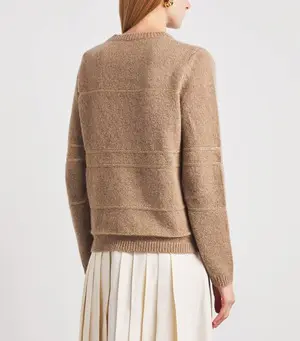 Fabiana Filippi Wool-blend Jacquard Sweater