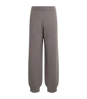 Fabiana Filippi Virgin Wool-silk-cashmere Sweatpants