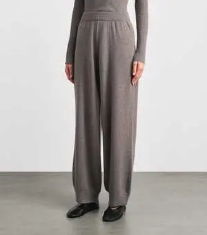 Fabiana Filippi Virgin Wool-silk-cashmere Sweatpants