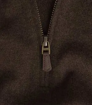 Polo Ralph Lauren Wool Polo Pony Quarter-zip Sweater