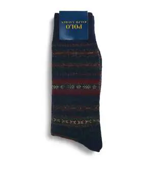 Polo Ralph Lauren Wool-blend Fair Isle Socks