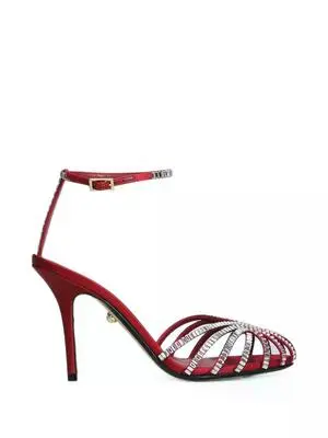 ALEVI MILANO Penelope Crystal-embellished Cage Sandals