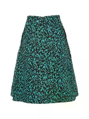 Proenza Schouler Pleated Tweed Midi Skirt
