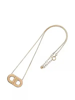 Dior 2000s Cd Logo Necklace