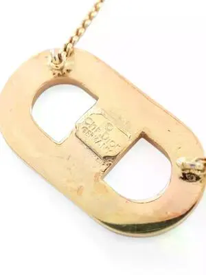Dior 2000s Cd Logo Necklace