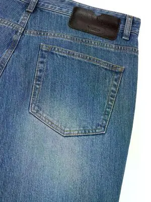 STUDIO TOMBOY Faded Straight-leg Jeans