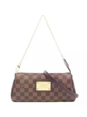 LOUIS VUITTON 2010 Eva Damier Ebene Shoulder Bag