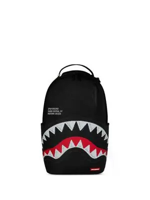 SPRAYGROUND Shark Central Faux Embroidery-effect Backpack
