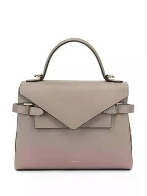 LE TANNEUR Medium Emiliet-bar Envelope-flap Tote Bag - Neutrals
