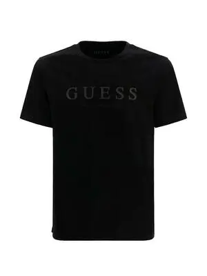 Guess Leo Logo T-shirt - Black