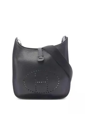 Hermès Taurillon Clemence 2007 Gm Evelyne Ii Shoulder Bag - Black